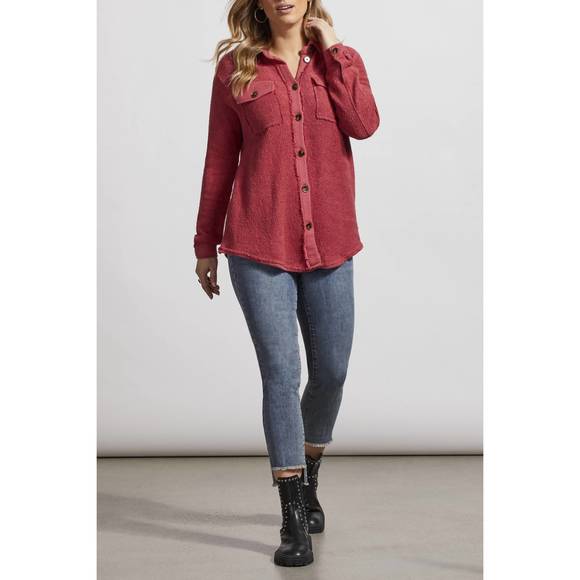 Tribal | Jackets & Coats | New Tribal Rosewood Patch Pocket Shacket In ...